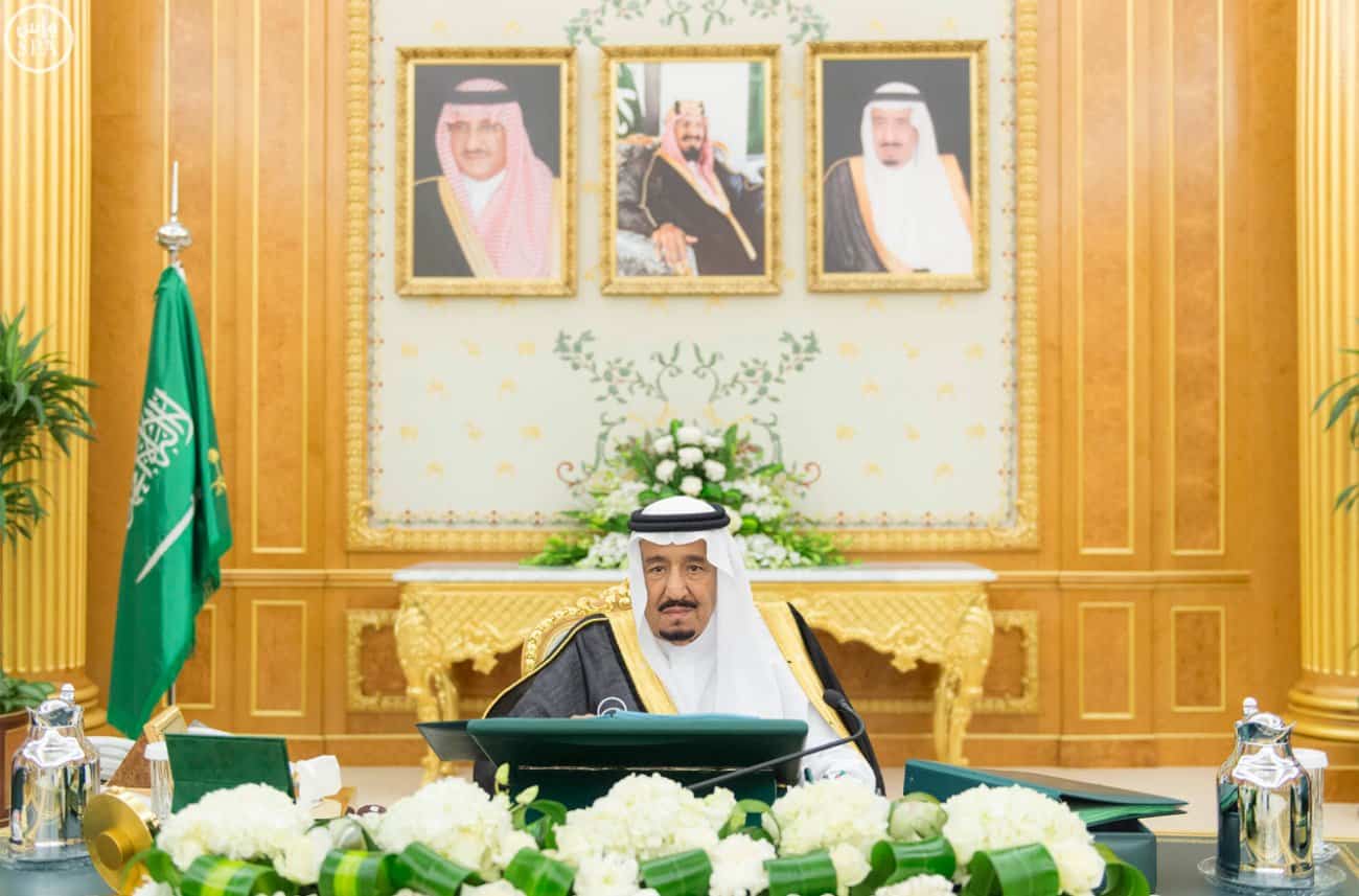 Custodian of the Two Holy Mosques Chairs Cabinet’s Session – House of Saud