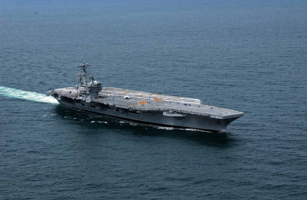 Three US Carriers Converge on Hormuz Shoot-on-Sight